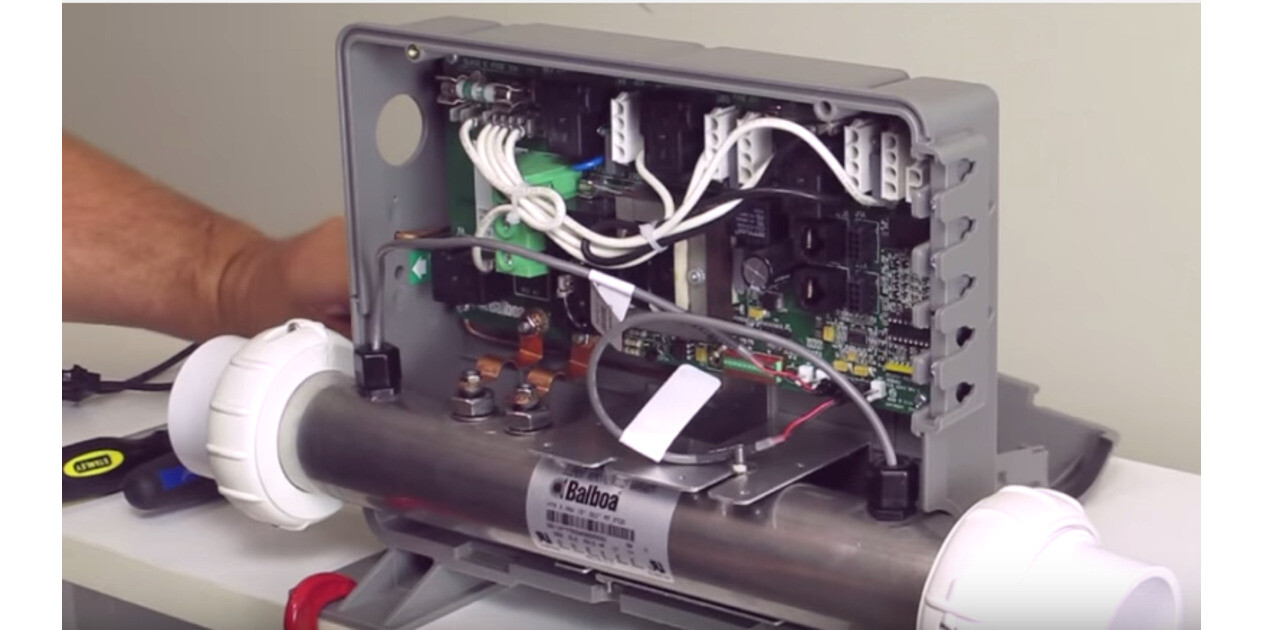 Replacing a Balboa Heater - Replacing Heater Straps with Heater Cables ...